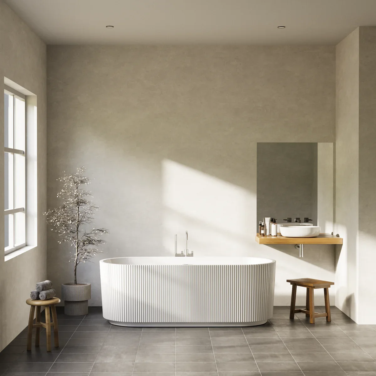 Fritstående badekar Nordic 170 - Fritstående Badekar - SPAcenteret Kolding